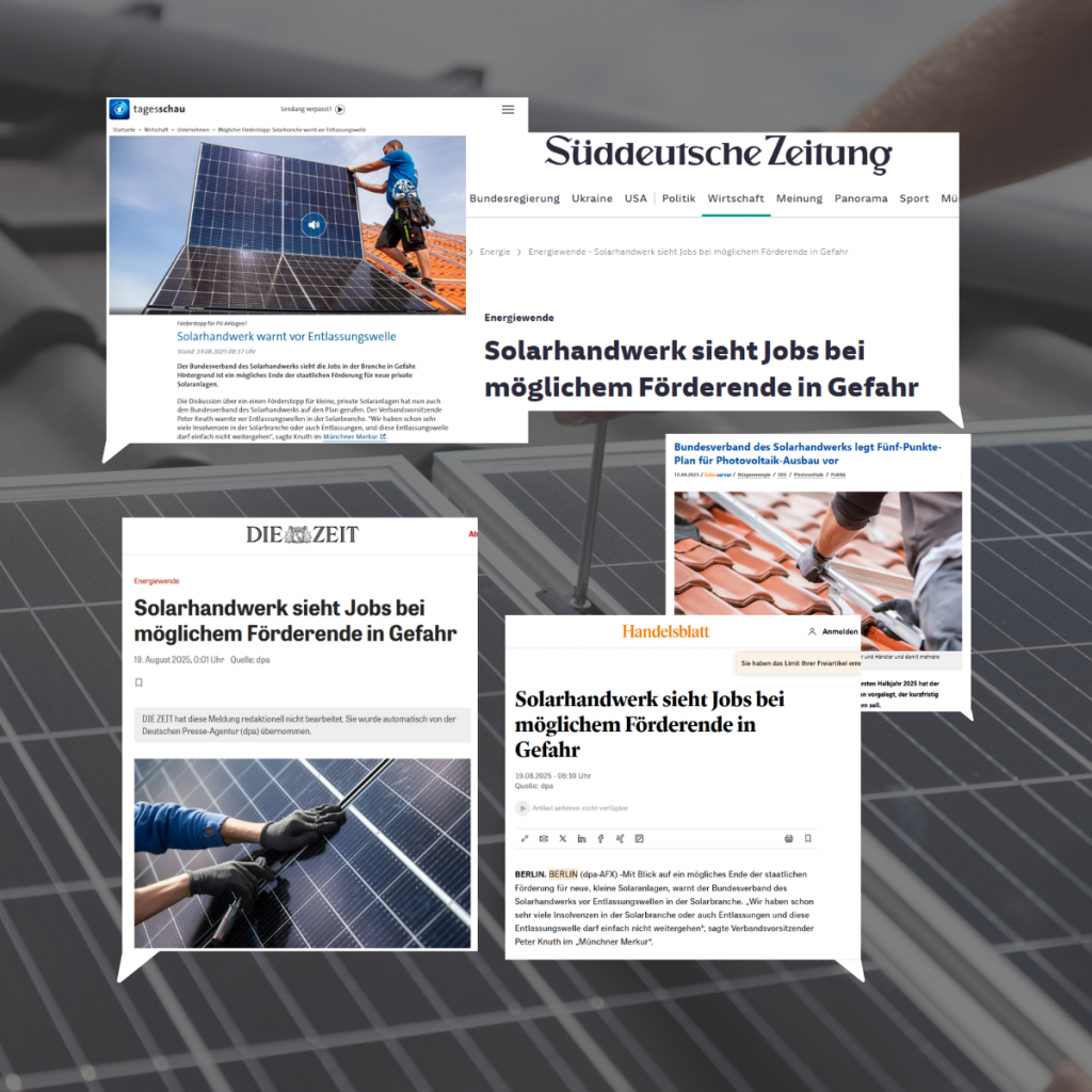 BDSH - Bundesverband des Solarhandwerks e.V.